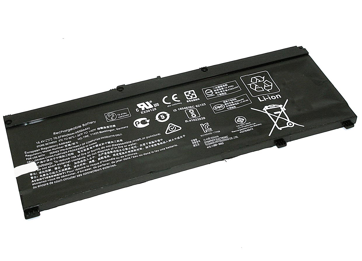 Аккумулятор для ноутбука HP 15-CE SR04XL 15.4V 4550mAh