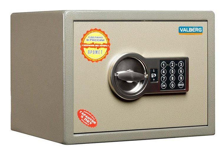 Сейф мебельный Valberg ASM 25 взломостойкий 250x340x280мм ключевой (S10399010140)