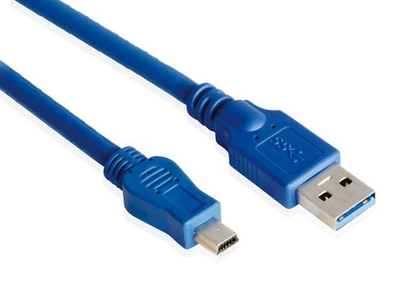 Аксессуар GCR Premium USB 3.0 AM-Mini B 1m GC-U3A2109-1m