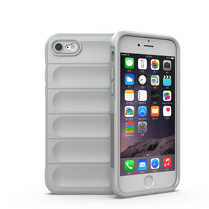 Чехол Flexible Case для iPhone 7 / 8 светло-серый
