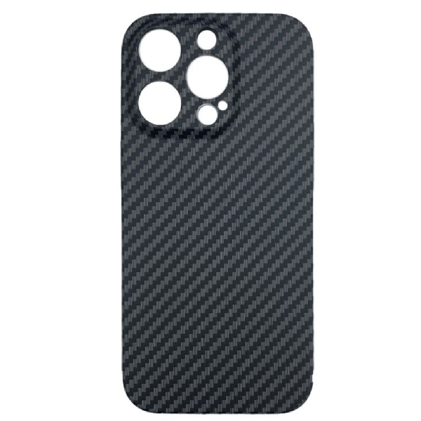 Чехол Iphone 13 Pro Luxo Carbon Matte, графит
