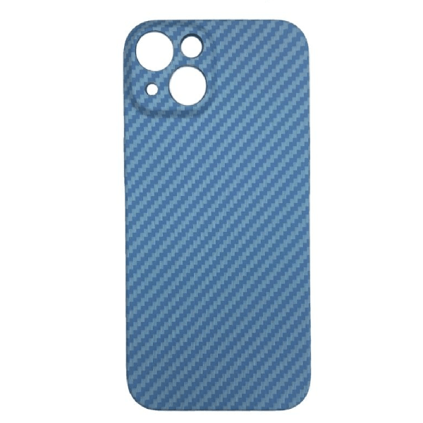 Чехол Iphone 13 Mini Luxo Carbon Matte, голубой