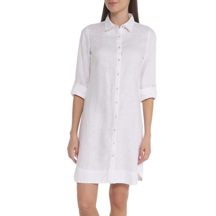 Платье женское Maison David MLY2113 белое XL