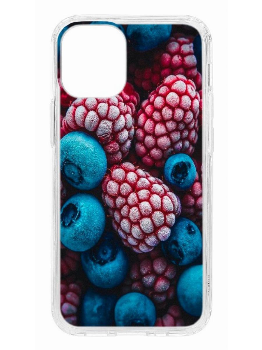 Чехол на Apple iPhone 12 mini Kruche Print Fresh berries