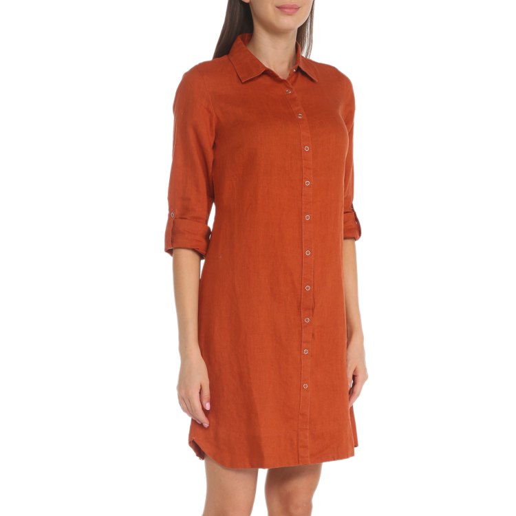 Платье женское Maison David MLY2113 оранжевое XS