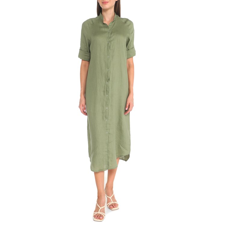 Платье женское Maison David MLY2117 зеленое S