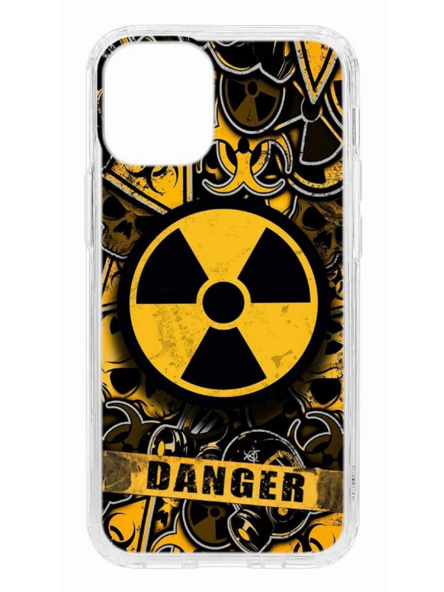 Чехол на Apple iPhone 12 mini Kruche Print Danger