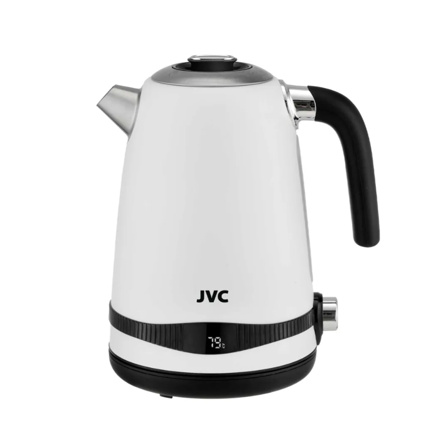 Чайник электрический JVC JK-KE1730 1.7 л черный, белый