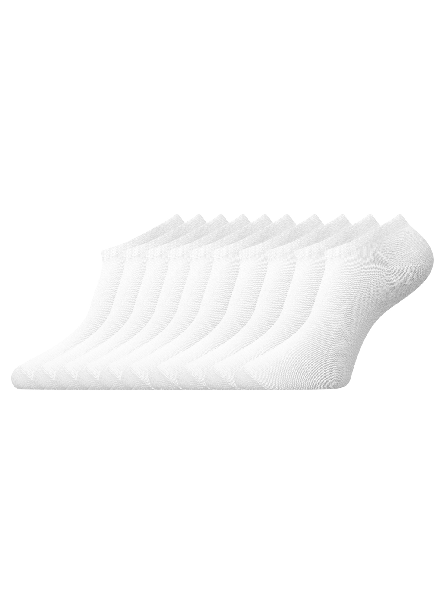 Комплект носков женских oodji 57102433T10 белых 35-37
