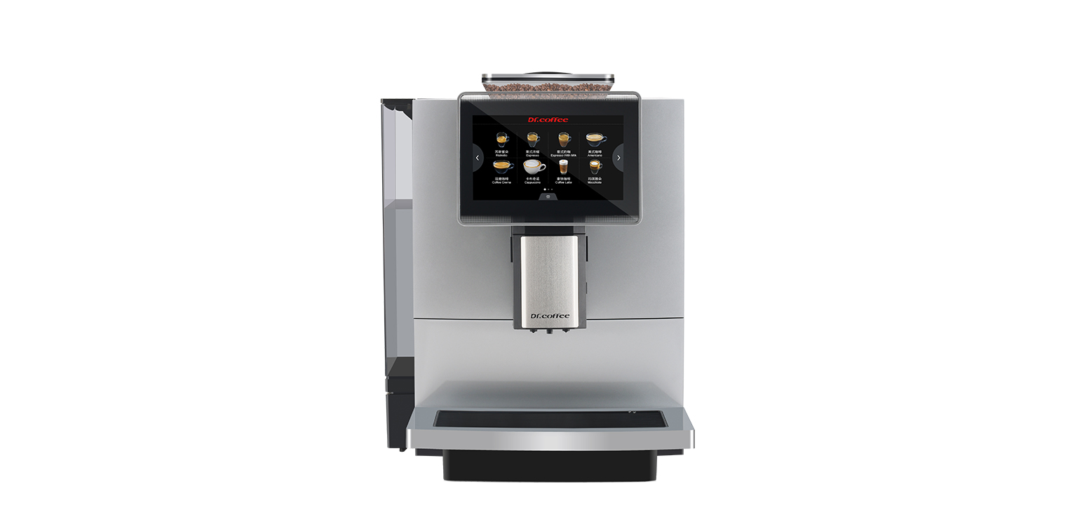 Кофемашина автоматическая Dr.coffee F10 серебристый