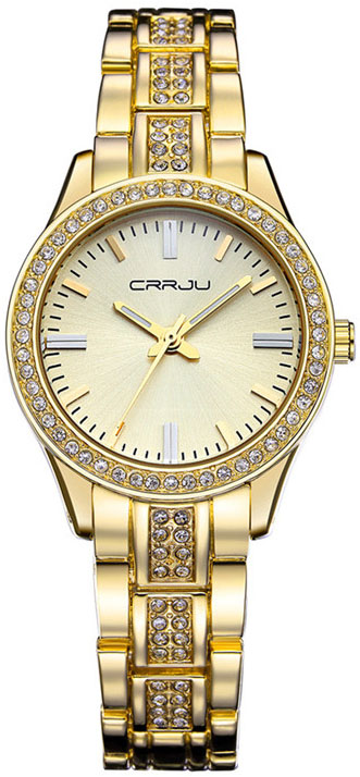 Наручные часы женские CRRJU 2115GGGS золотистые