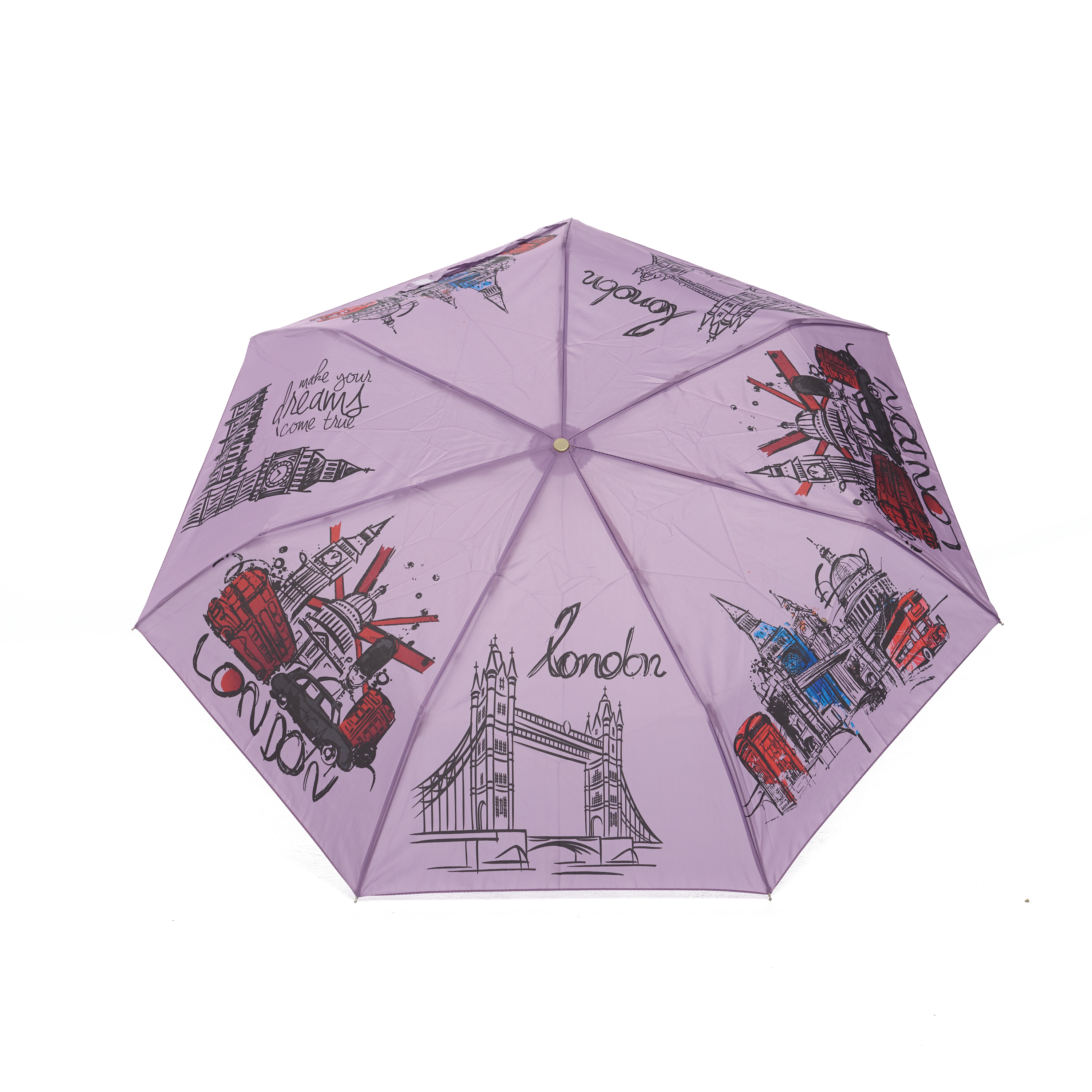 Зонт женский Wrapper Rain WR05390715 фиолетовый