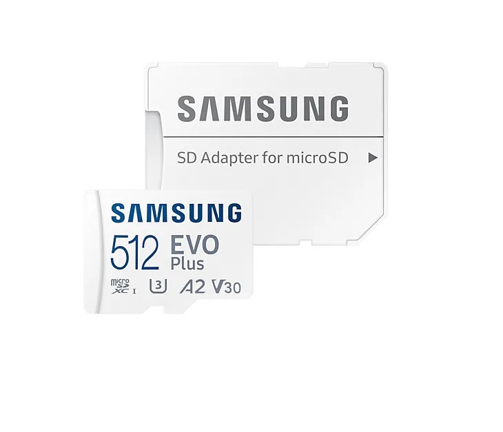 Карта памяти Samsung EVO Plus MB-MC512KA/APC microSD, 512Gb, UHS-I, Class10, до 130 Мб-с