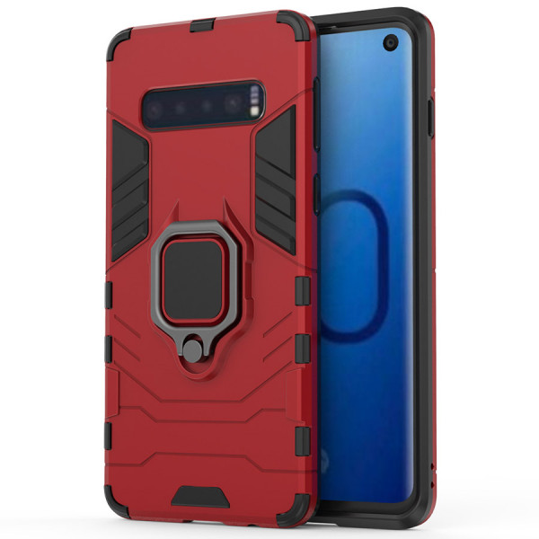 Противоударный чехол Epik Transformer Ring для Samsung Galaxy S10 Plus