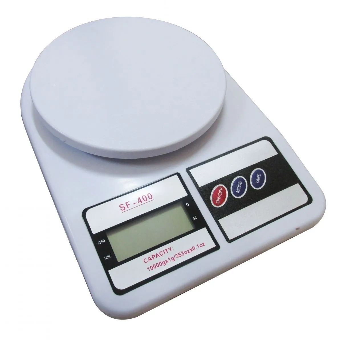 Весы кухоные Electronic kitchen scale SF-400 White