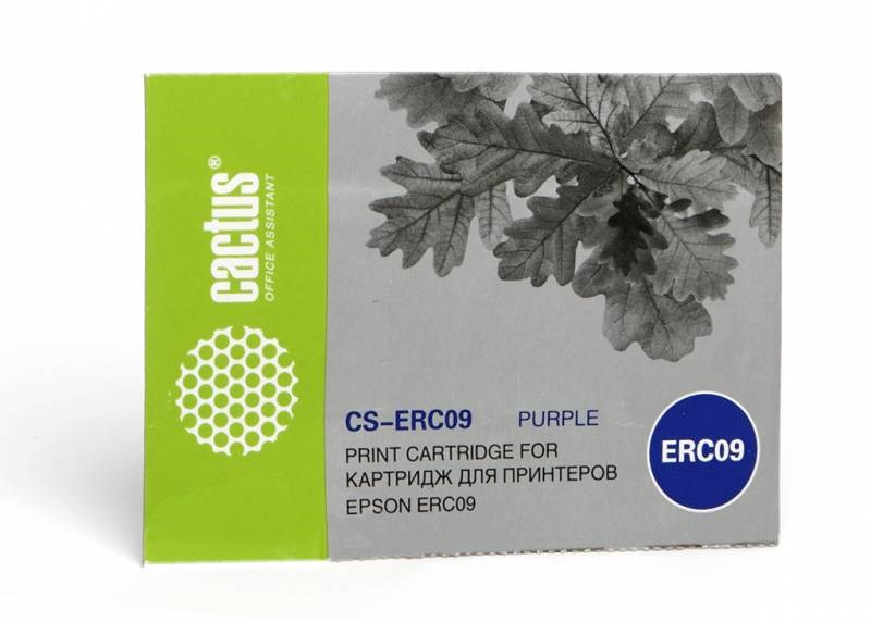 Картридж для матричного принтера CACTUS CS-ERC09 Purple, совместимый