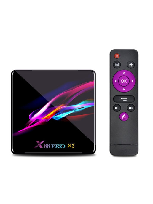 Андроид ТВ приставка для телевизора DGMedia X88 Pro s905X3 4/64 GB