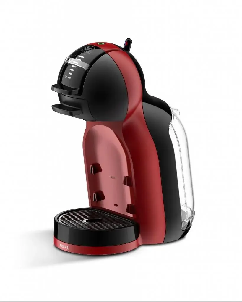 Кофемашина капсульная KRUPS Dolce Gusto Mini Me KP120H31, 1500 Вт, красный, черный