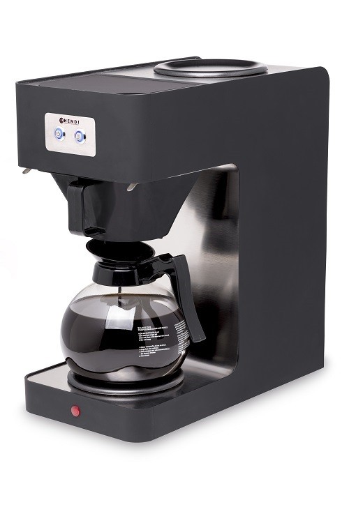 Кофеварка капельного типа HENDI 208533 серебристый, черный