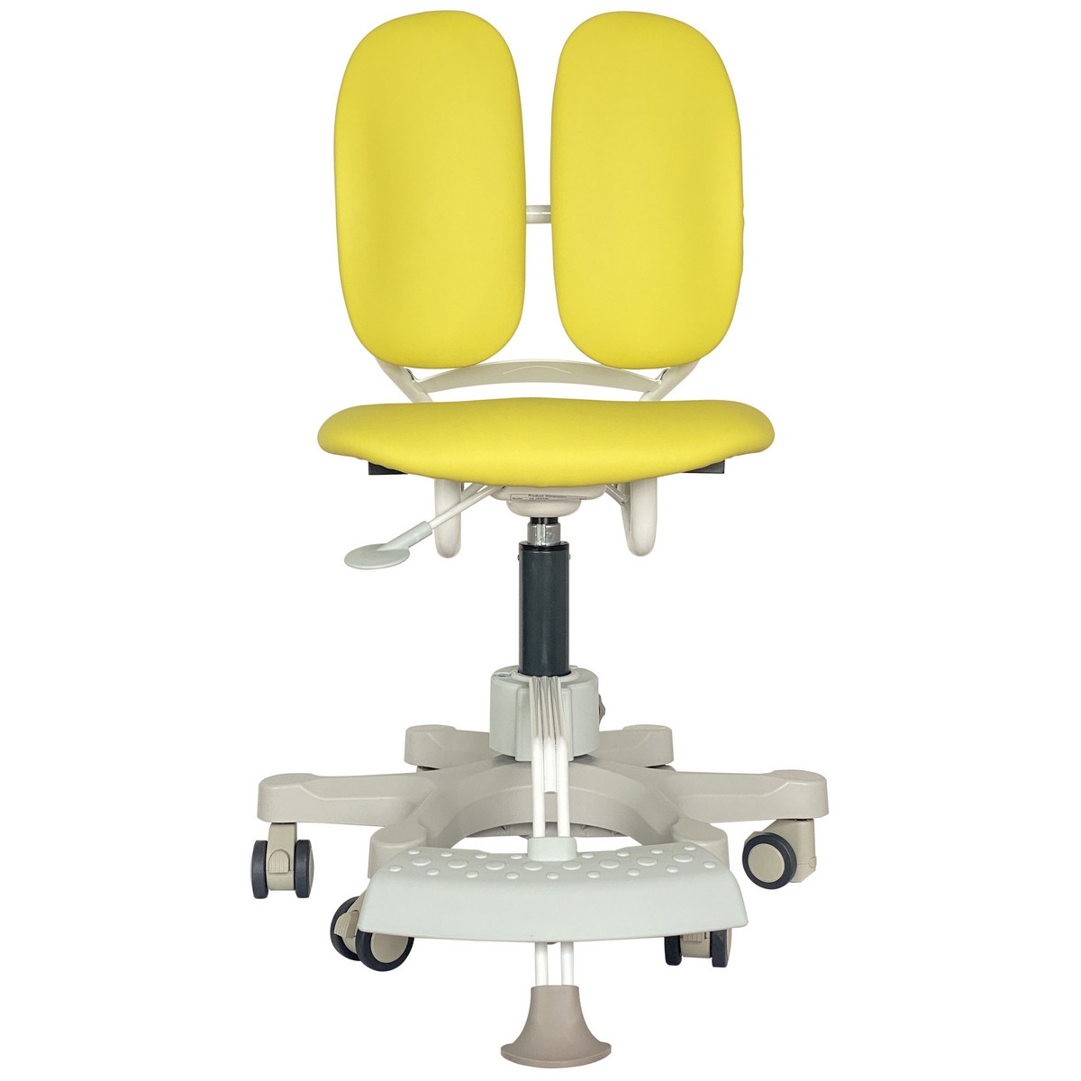 Кресло детское ортопедическое Duorest DuoKids Kids Max DR-289SF 2SEL1 milky, желтое