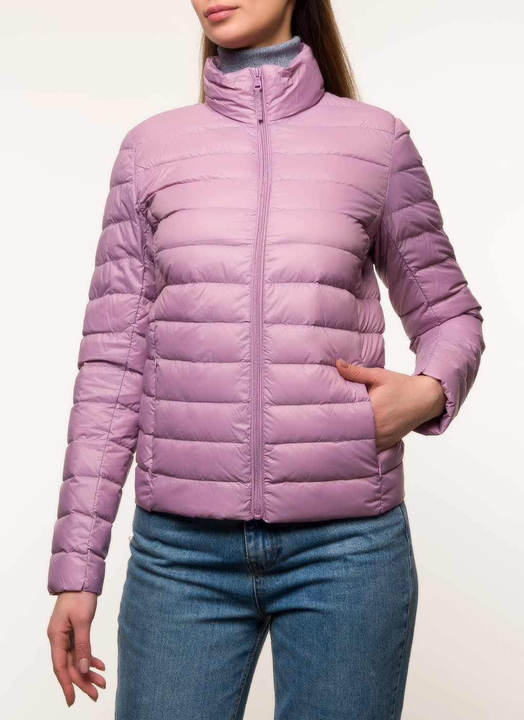 Куртка женская Каляев 37445 фиолетовая 40-42 RU