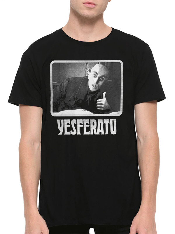 Футболка мужская Design Heroes Yesferatu / Вампир Носферату черная M