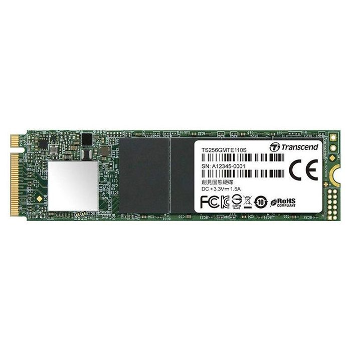 SSD накопитель Transcend MTE110S M.2 2280 128 ГБ (TS128GMTE110S)