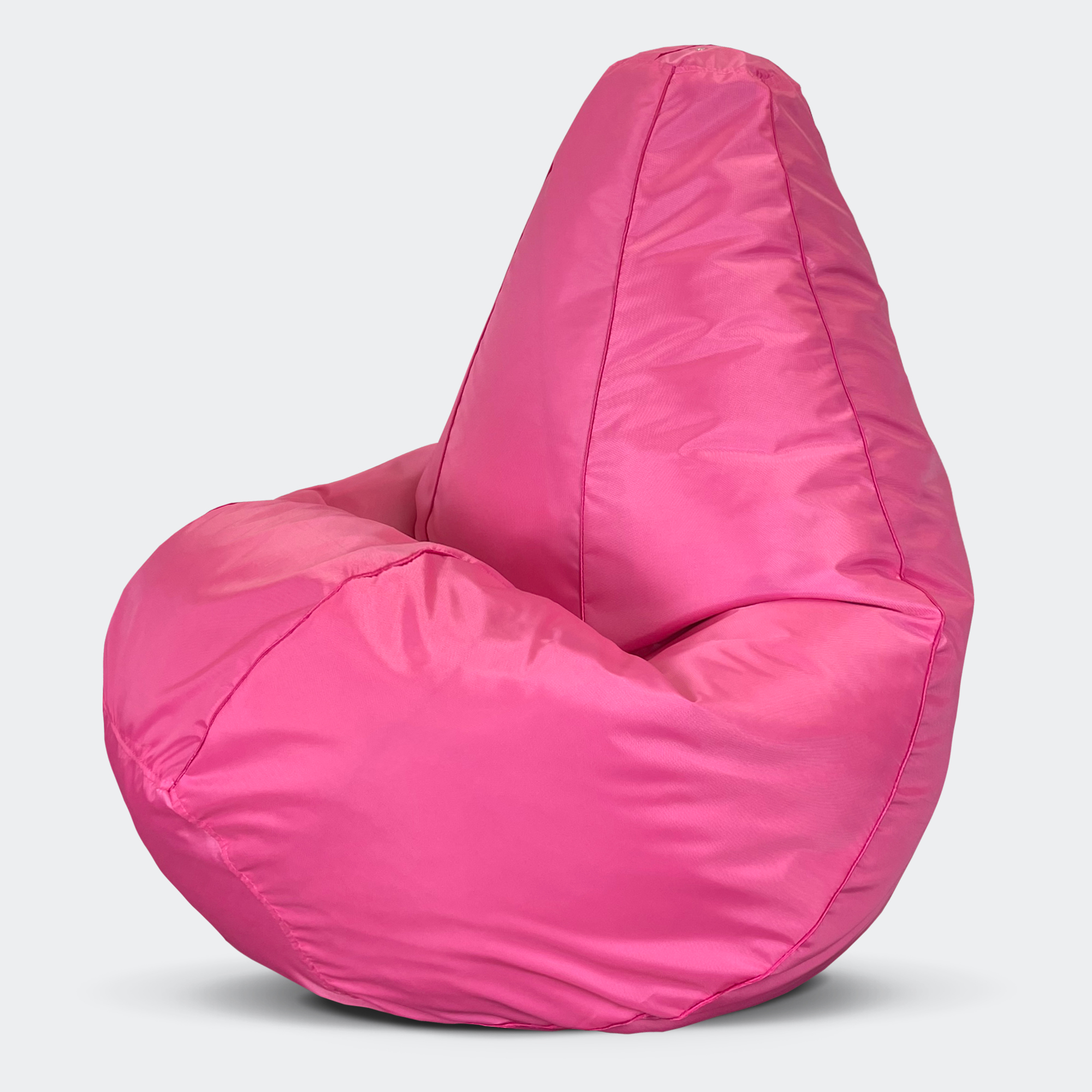 Кресло-мешок PUFLOVE пуфик груша, размер XXXL, розовый оксфорд