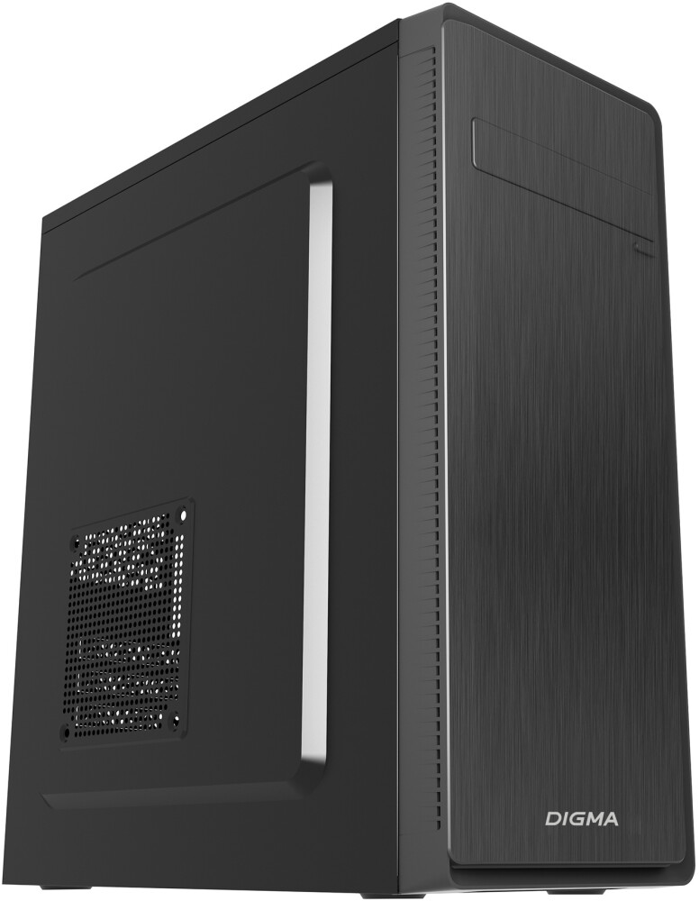 Корпус компьютерный DIGMA ATX100 (DC-ATX100-U2) Black