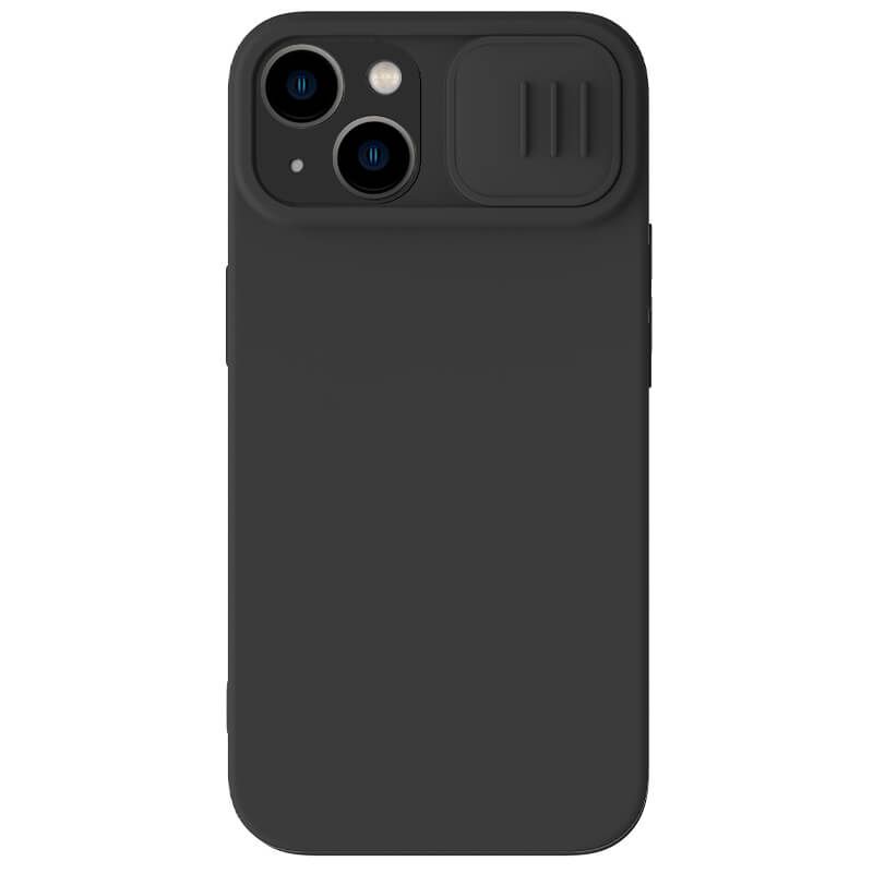 Накладка Nillkin CamShield Silky Magnetic Silicone Case для iPhone 14+ (черный)