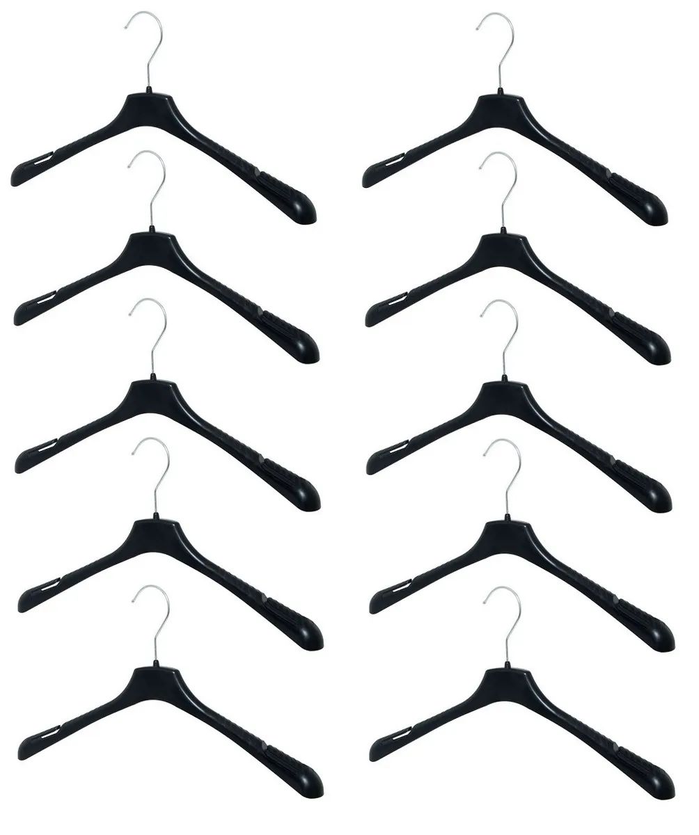 Вешалка для блузок Valexa FR-42, чёрные, 10 штук