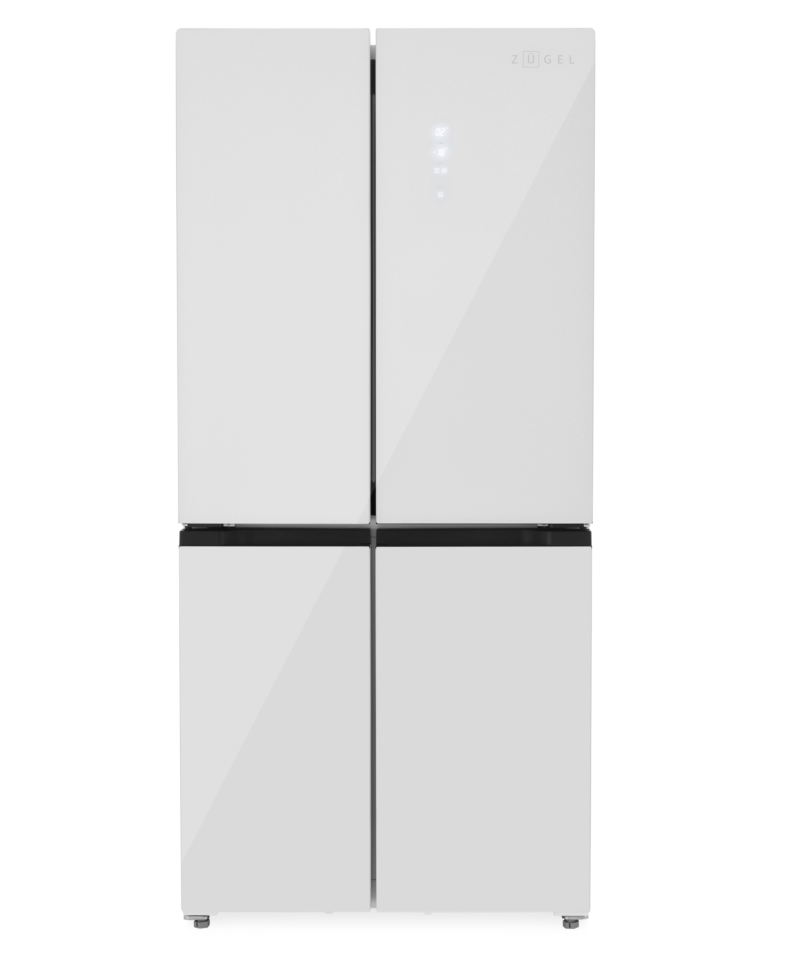 Холодильник ZUGEL ZRCD430W белый