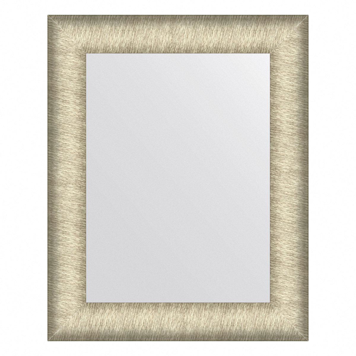 Зеркало в раме 40x50см Evoform BY 7614 брашированное серебро