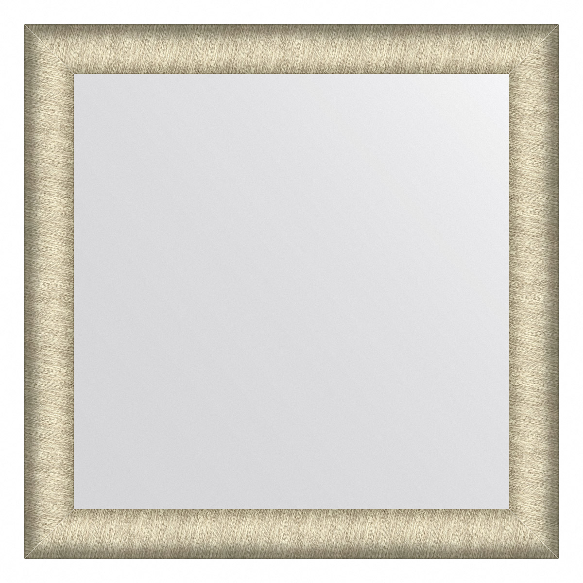 Зеркало в раме 63x63см Evoform BY 7607 брашированное серебро