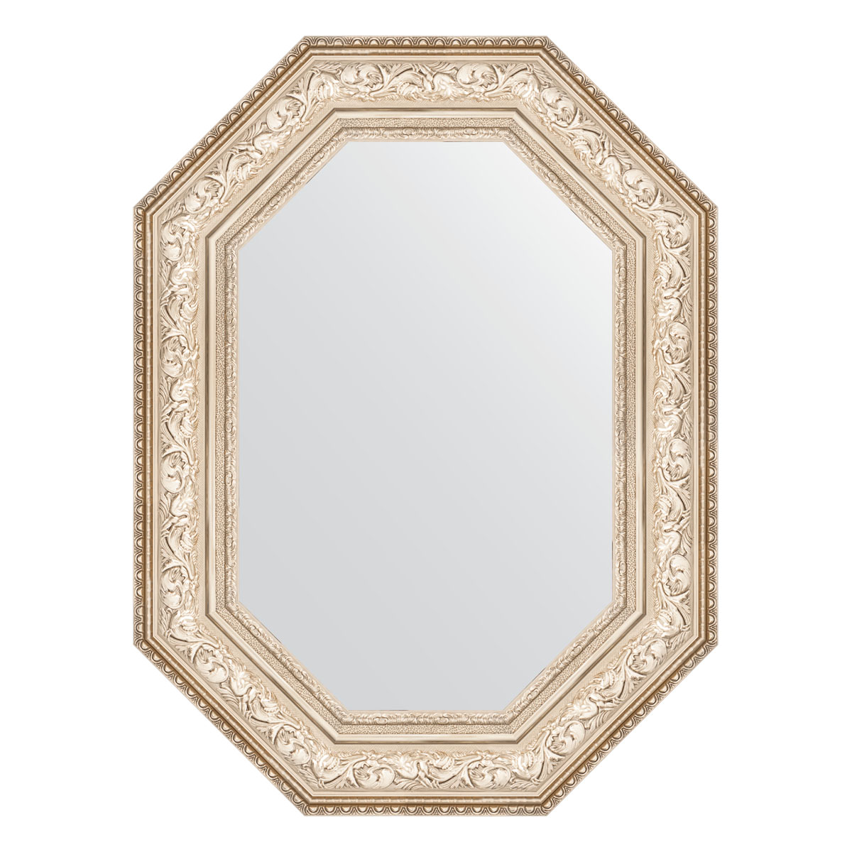 Зеркало в раме 60x80см Evoform BY 7253 виньетка серебро