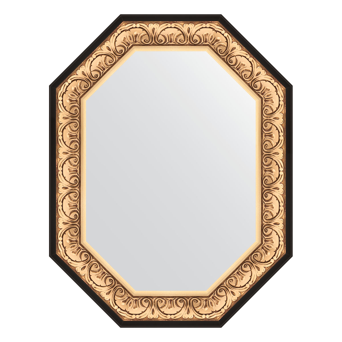 Зеркало в раме 70x90см Evoform BY 7243 барокко золото