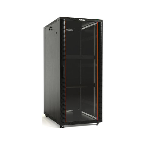 Серверный шкаф Hyperline TTB-4268-AS-RAL9004 Глубина 60см, черный