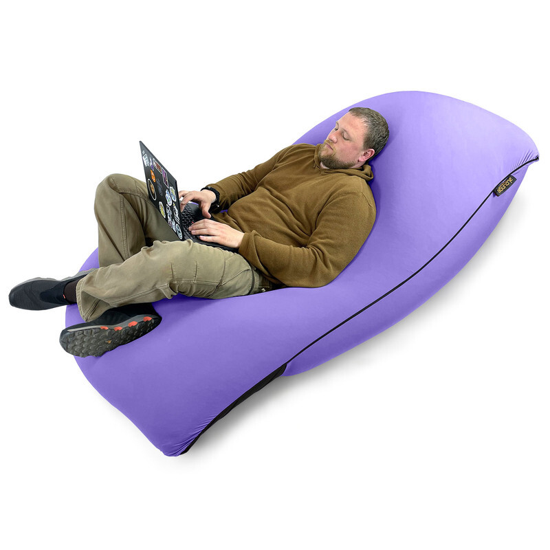 Кресло "пластилин" для дома Ambient Lounge SNUGG, Lavender Queen, фиолетовый