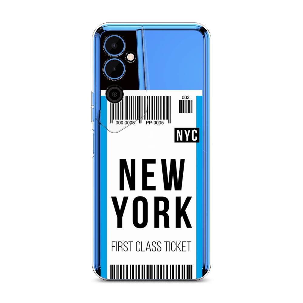 Чехол на Tecno Pova Neo 2 "Билет в Нью-Йорк"