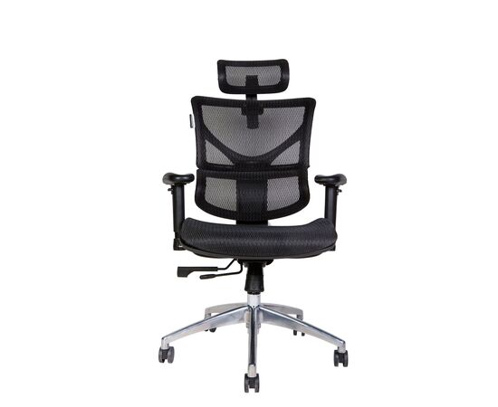 Кресло офисное / Толедо люкс / черная спинка / черная сидушка