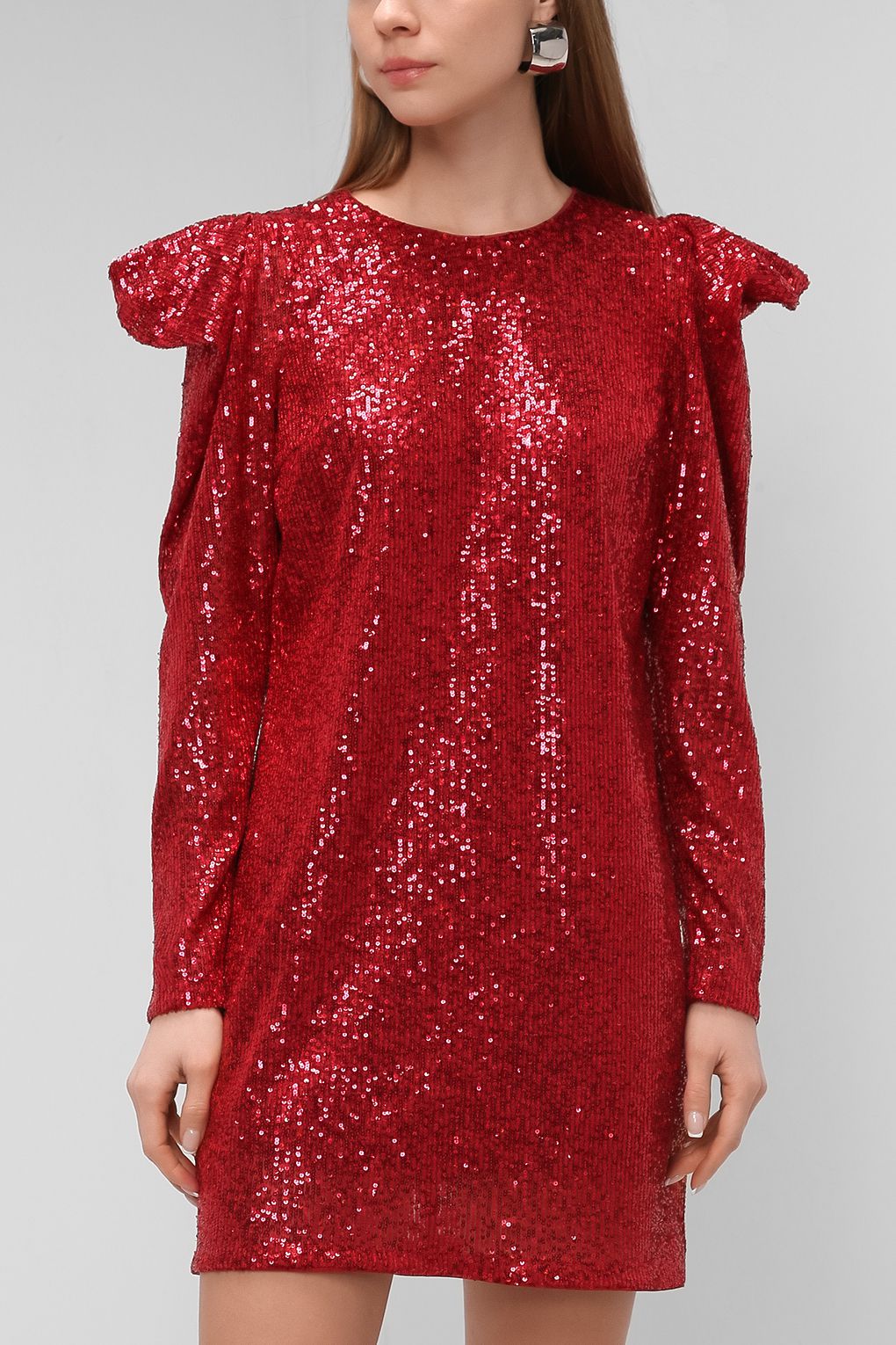Платье женское PAOLA RAY PR221-3071 красное S