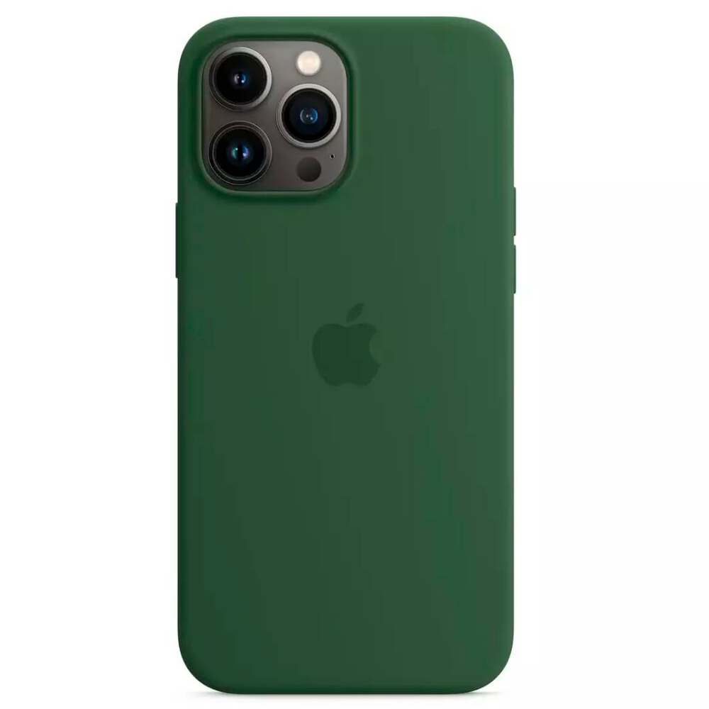 Чехол для Apple iPhone 14 Pro Red Line УТ000032615 с микрофиброй для MagSafe Pine Green