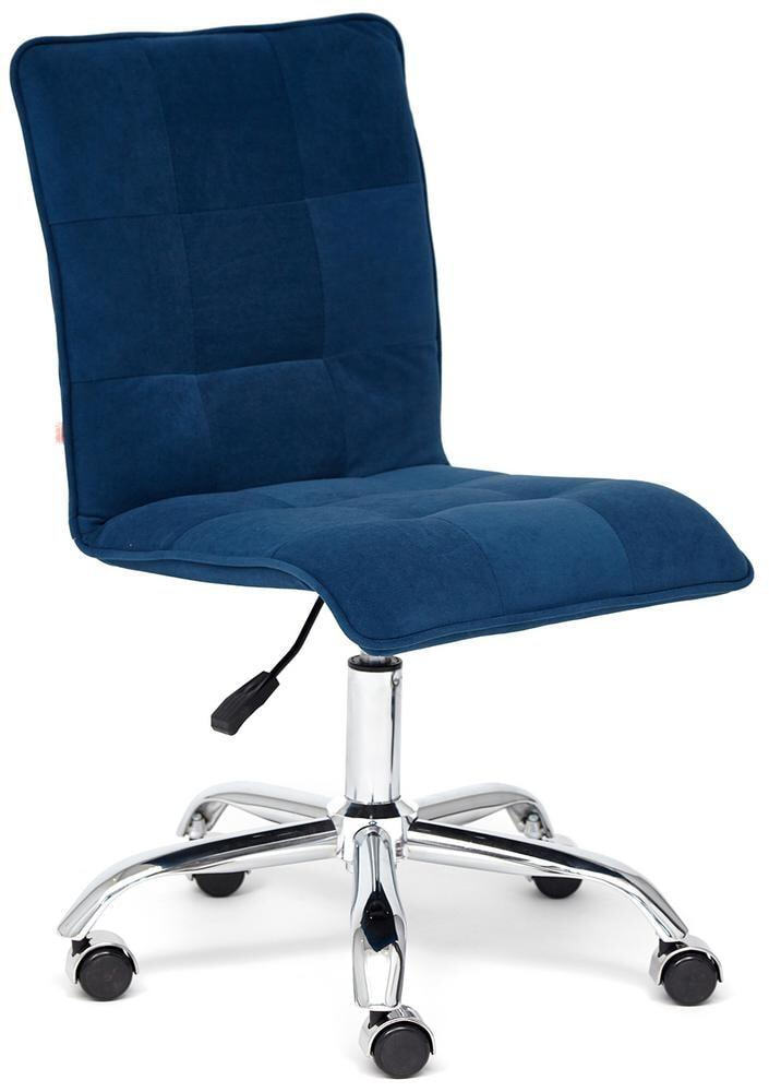 Офисное кресло Империя Стульев Zero, флок, синий