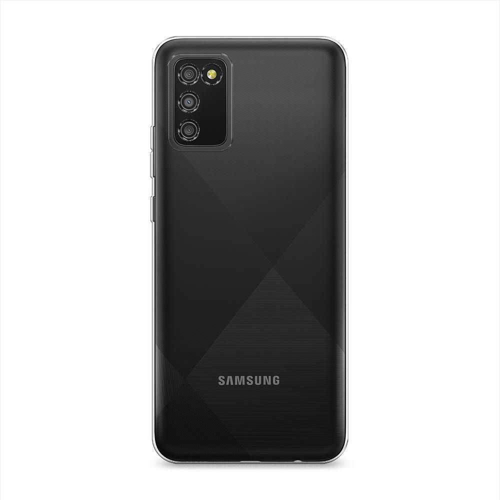 Чехол на Samsung Galaxy A02s прозрачный