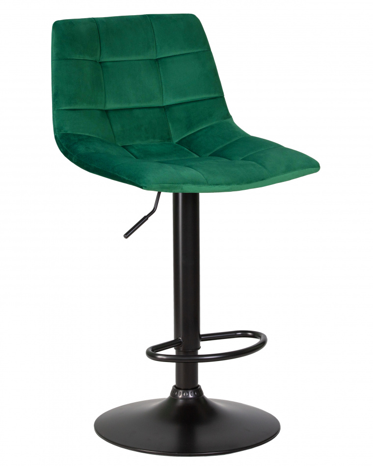 Барный стул DOBRIN TAILOR BLACK 1 шт зеленый