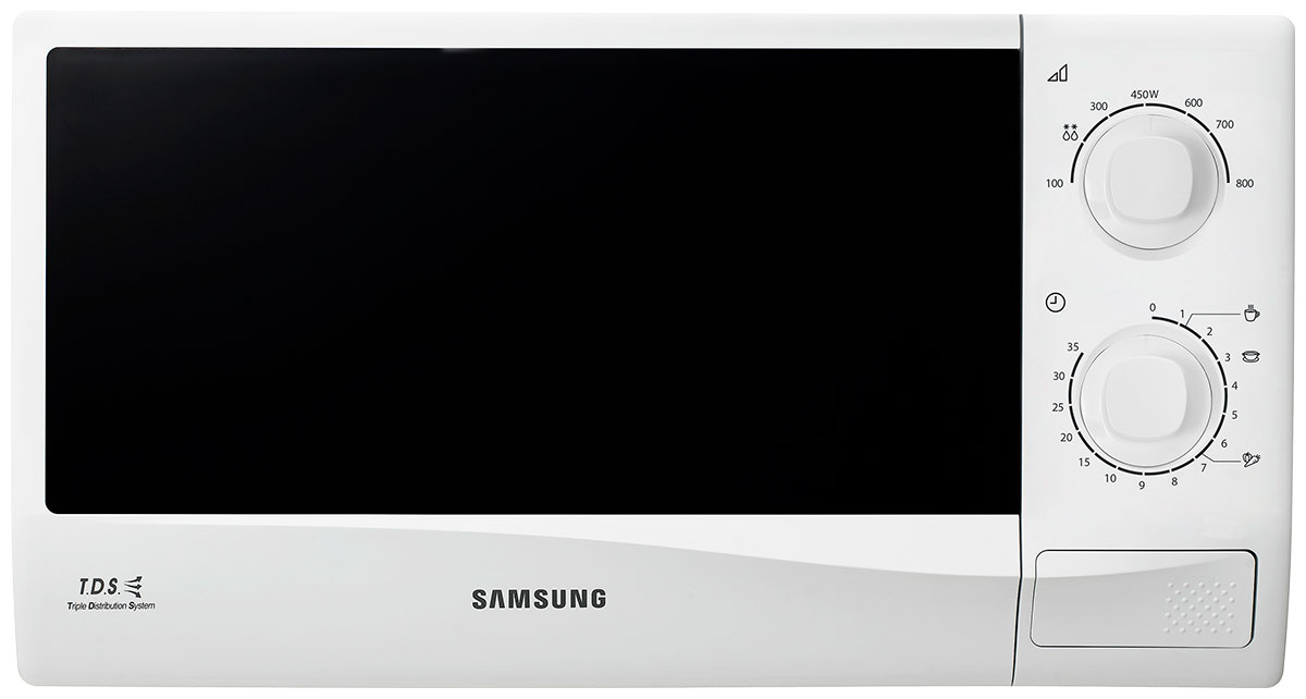 Микроволновая печь соло Samsung ME81KRW-2 белый