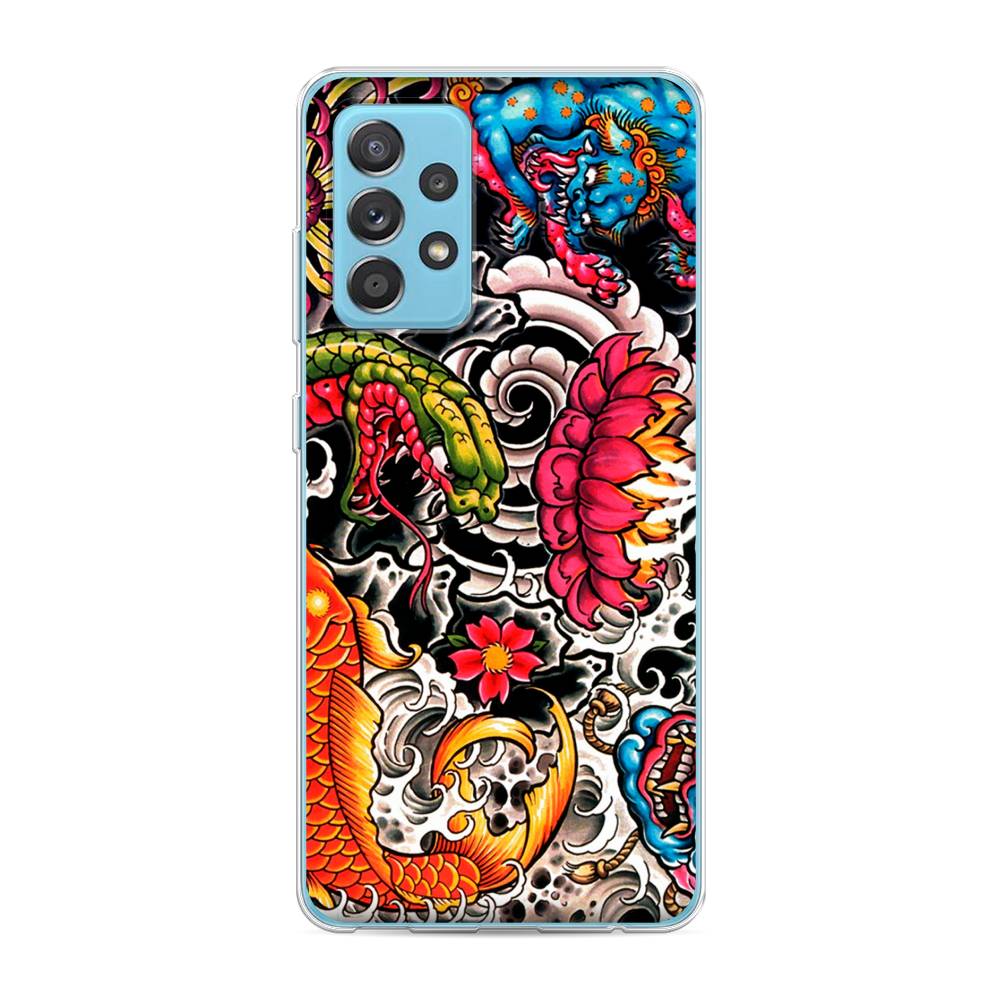 Чехол на Samsung Galaxy A52/A52s "Японское искусство"