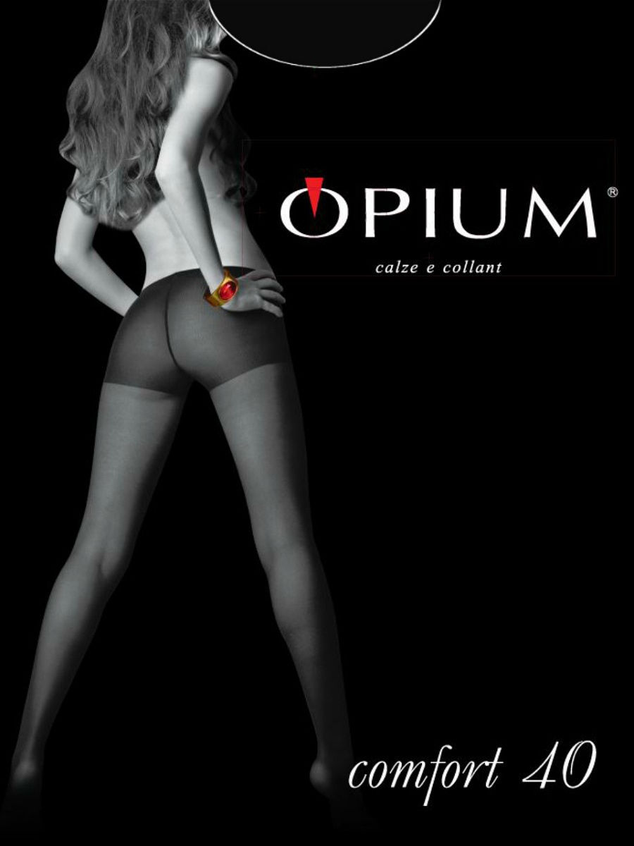 Колготки женские Opium Comfort40nero3 черные 3