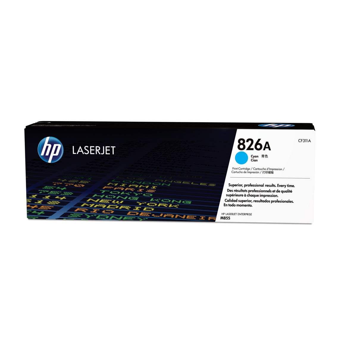 Картридж для лазерного принтера HP 826A (CF311A) голубой, оригинал