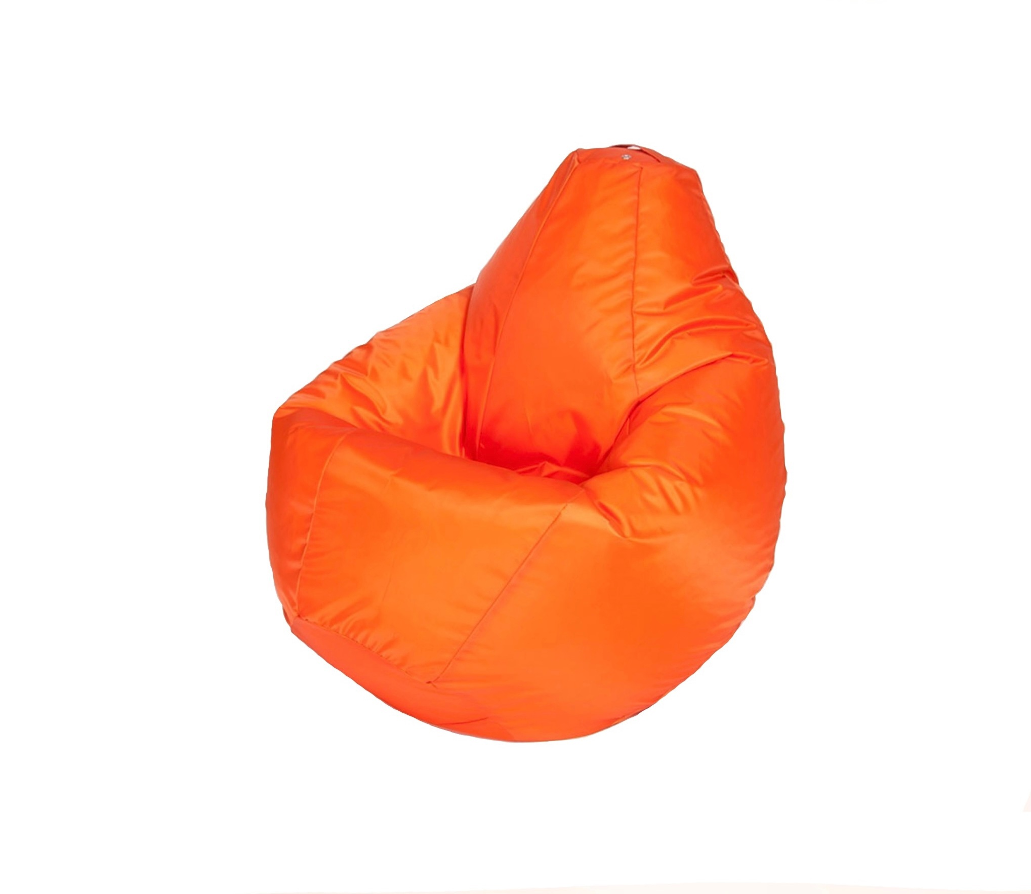 кресло мешок WowPuff ГРУША малая 90см пенополистирол водоотталкивающая ткань. Оранжевый